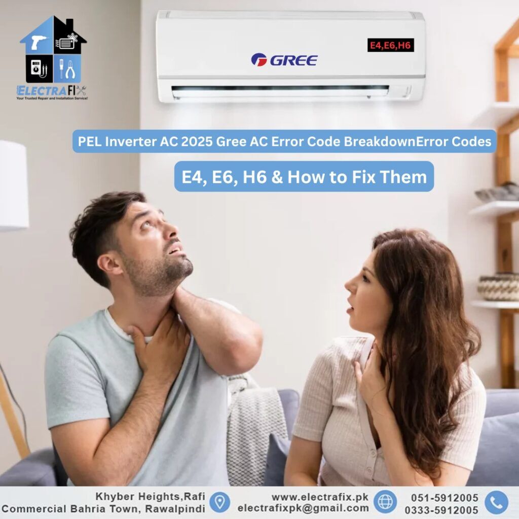 2025 Gree AC Error Code Breakdown: E4, E6, H6 & How to Fix Them | Air ...