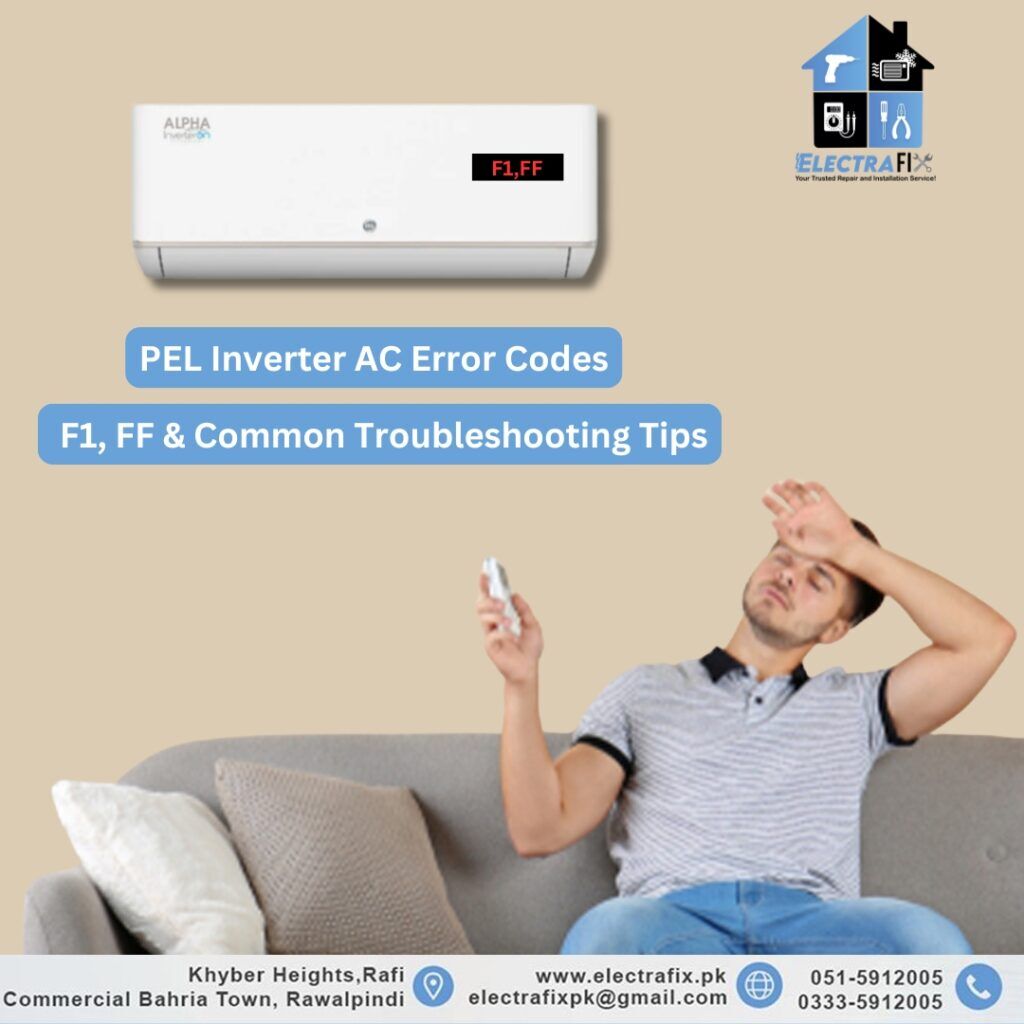 PEL Inverter AC Error Codes: E0, FF & Common Troubleshooting Tips | Air ...
